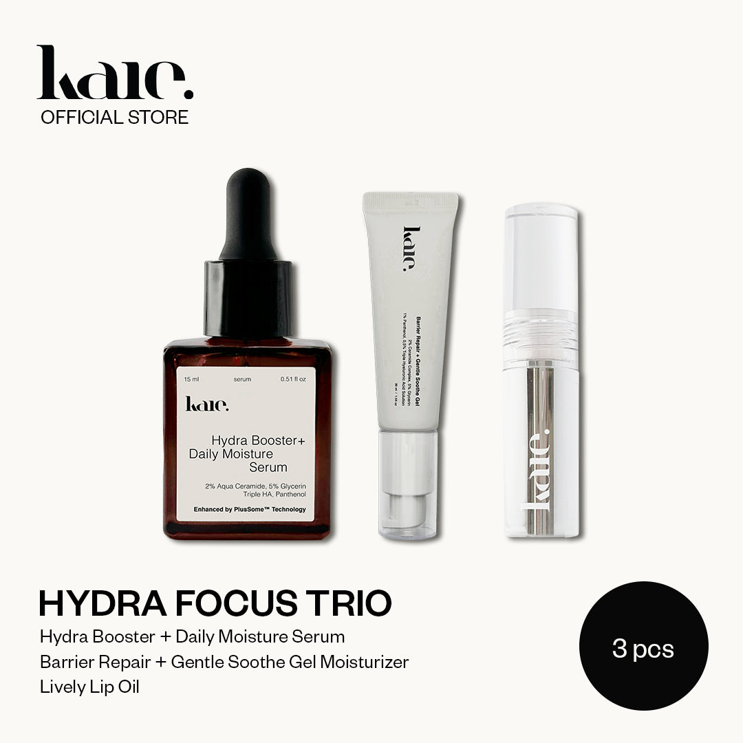 Kaie Hydra Focus Trio (Hydra Booster + Daily Moisture Serum, Barrier R ...